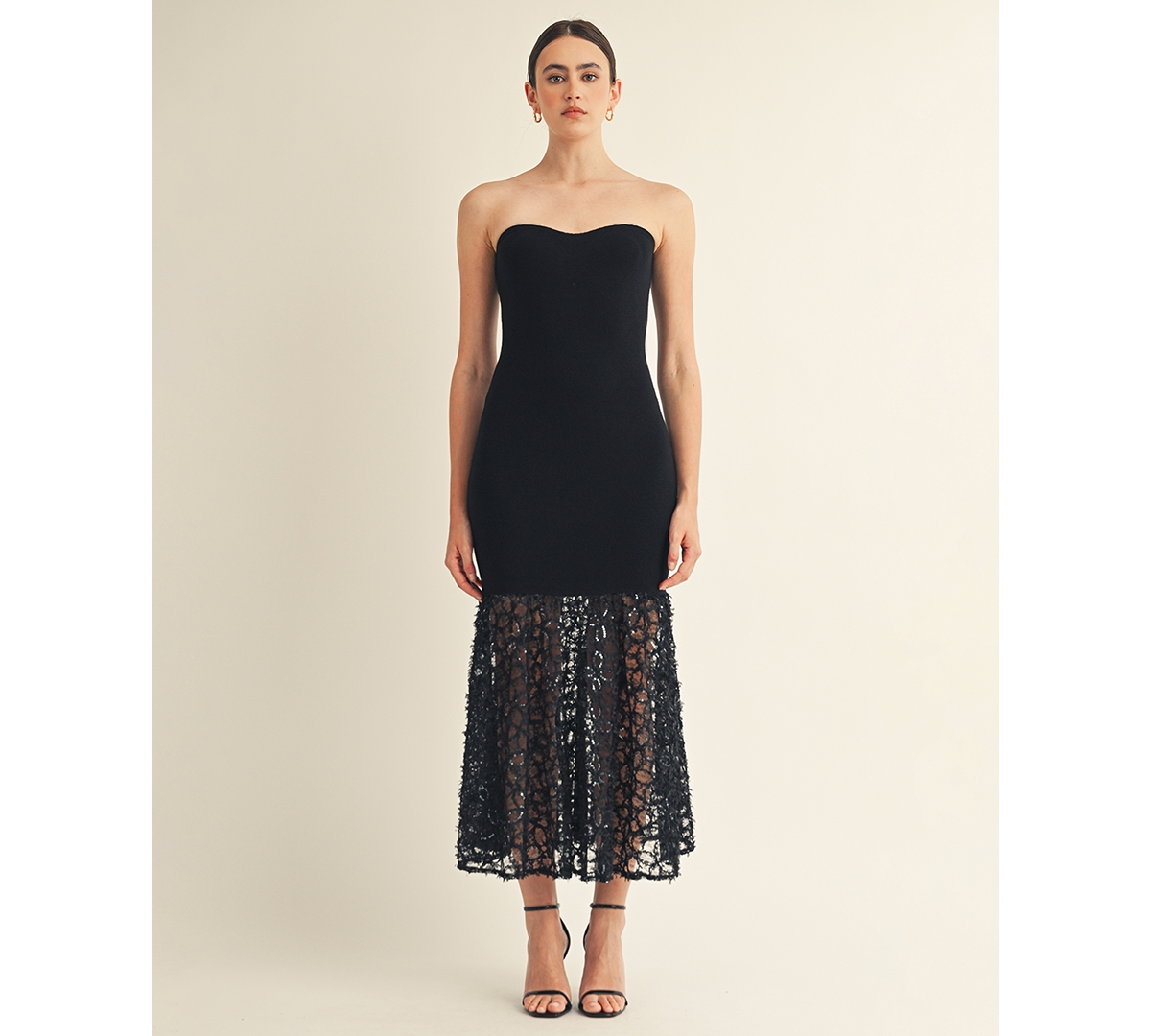 Click here for Arose Studio  Inc Womens Delisia Strapless Drop Wa... prices