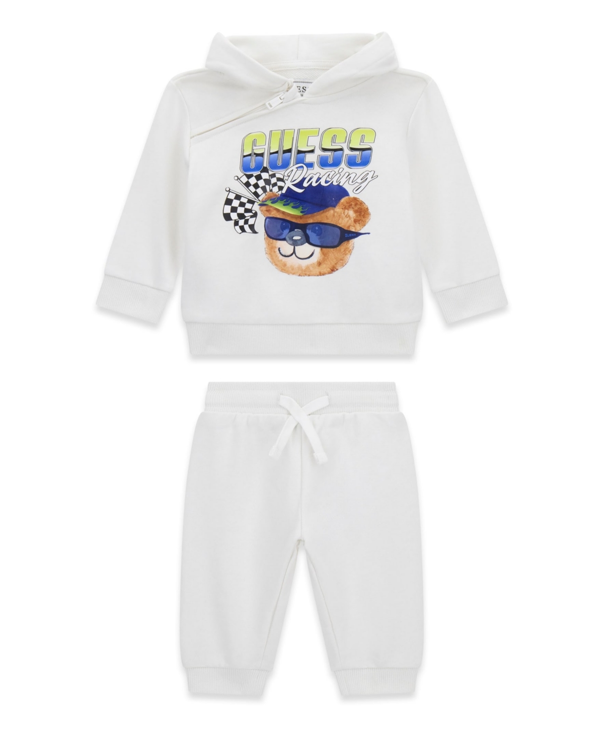 Click here for Guess Baby Boys Long-Sleeve Hooded Sweatshirt and... prices
