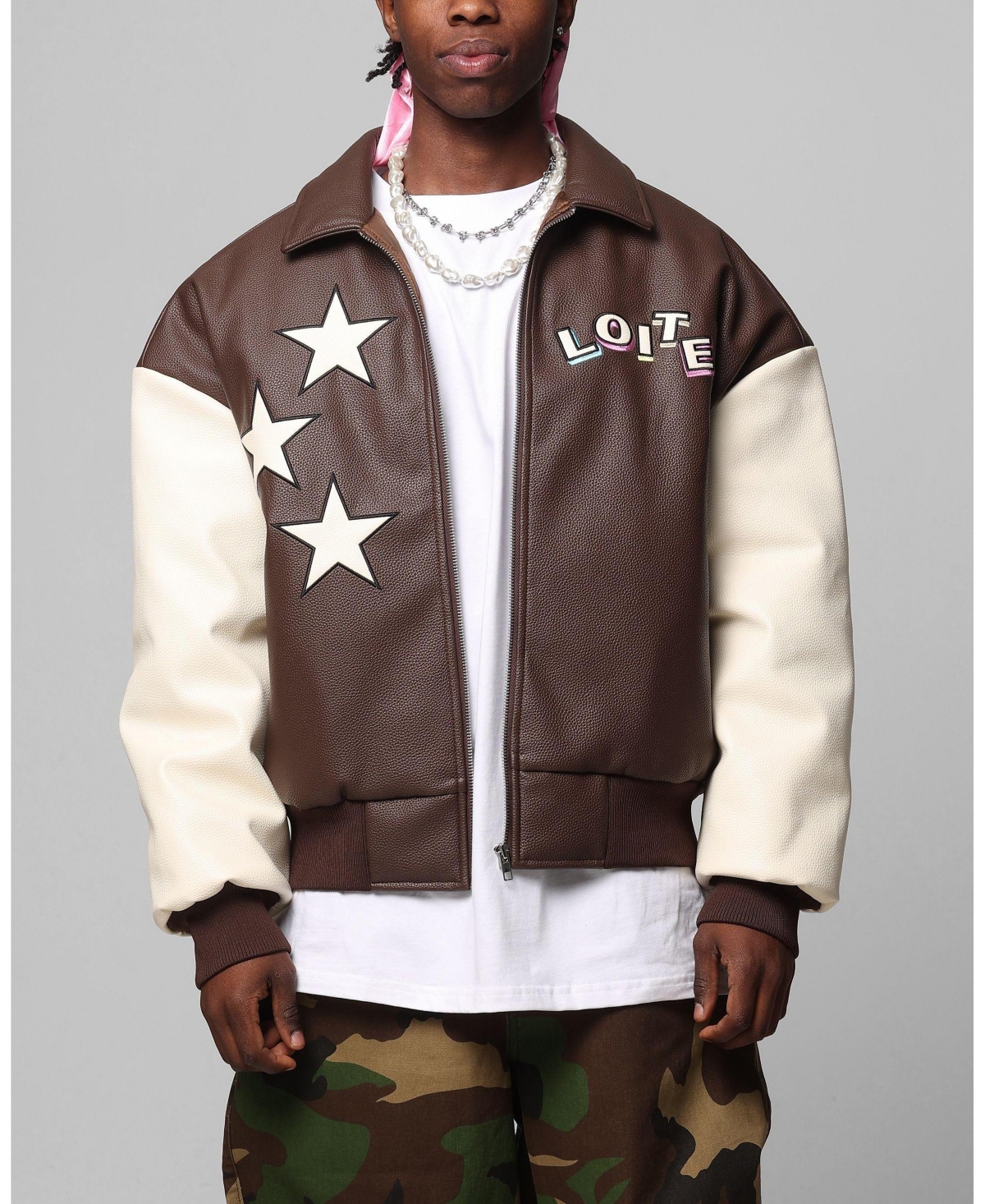 Click here for Loiter Mens Solar Pu Leather Varsity Jackets prices