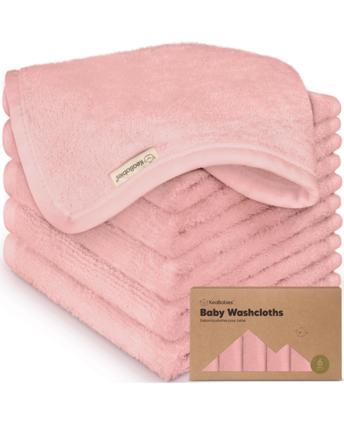 Click here for KeaBabies 6pk Deluxe Baby Washcloths  Organic and... prices