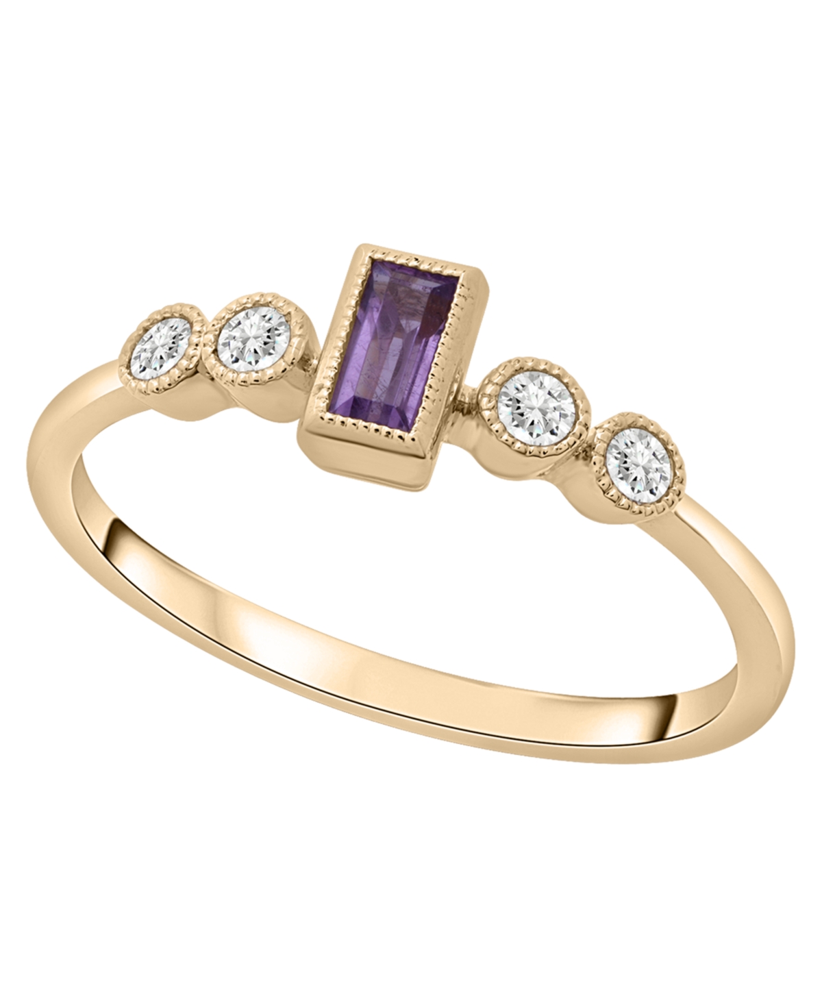Click here for Macys Amethyst (1/6 ct. t.w.) & Diamond (1/10 ct.... prices