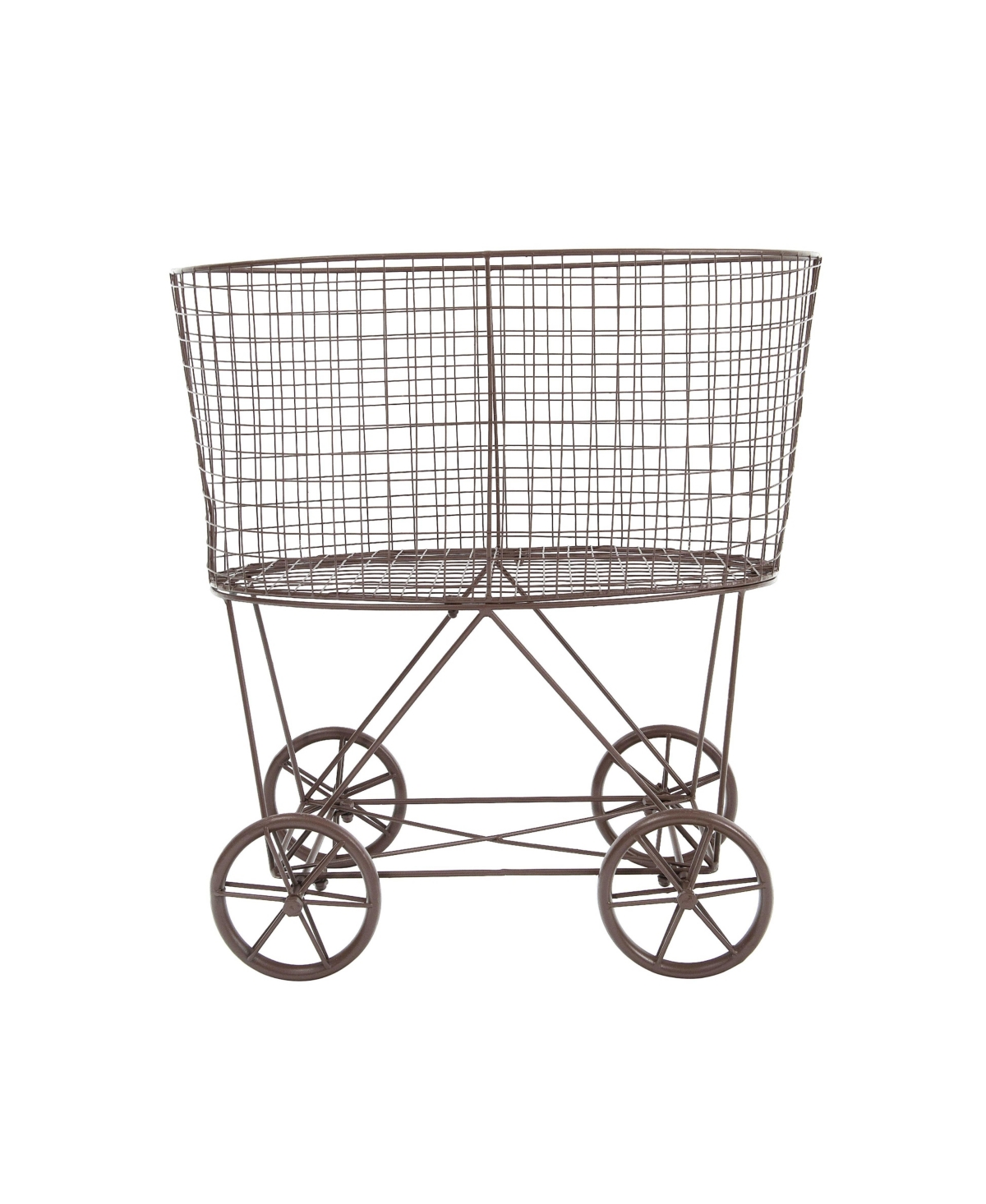 Click here for Storied Home Metal Rolling Laundry Cart with Rack... prices