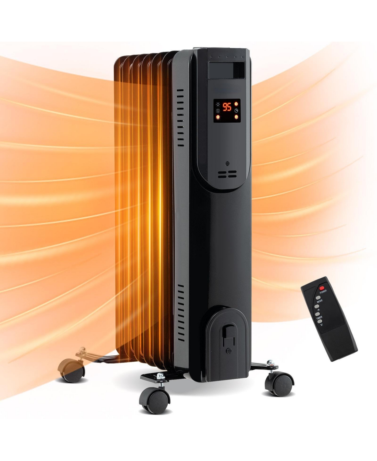 Click here for Sugift Oil Filled Radiator Heater with Adjustable... prices