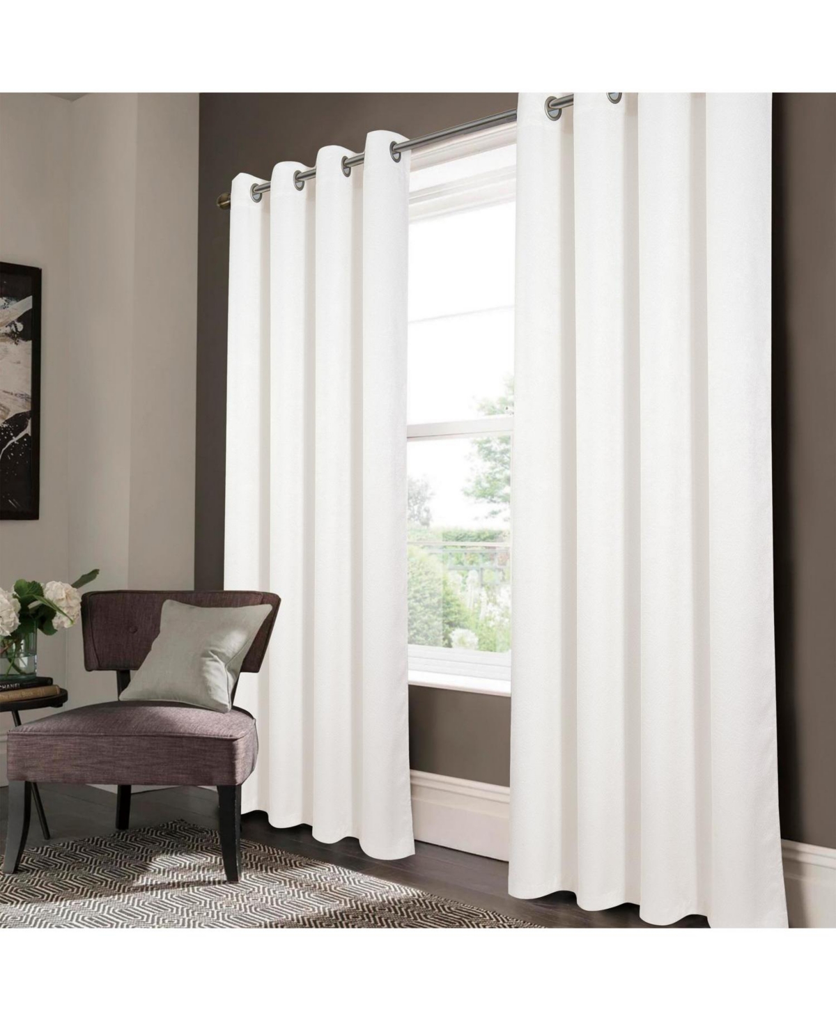 Click here for Rt Designers Nellie Embossed Blackout Grommet Pane... prices