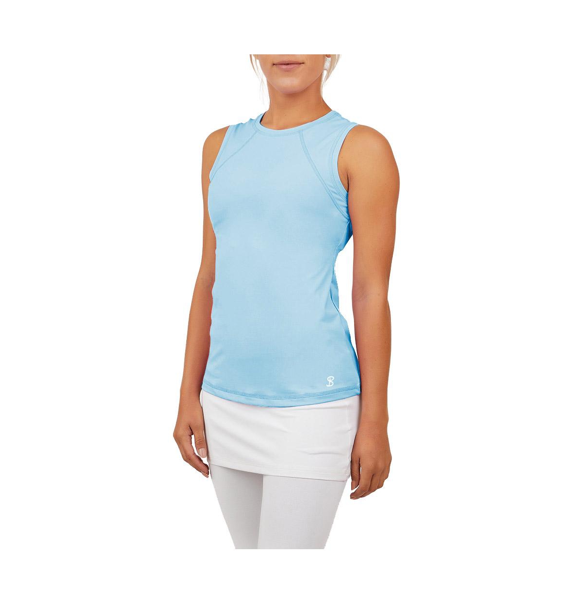Click here for Sofibella Womens Uv Colors Sleeveless Tennis Shirt... prices