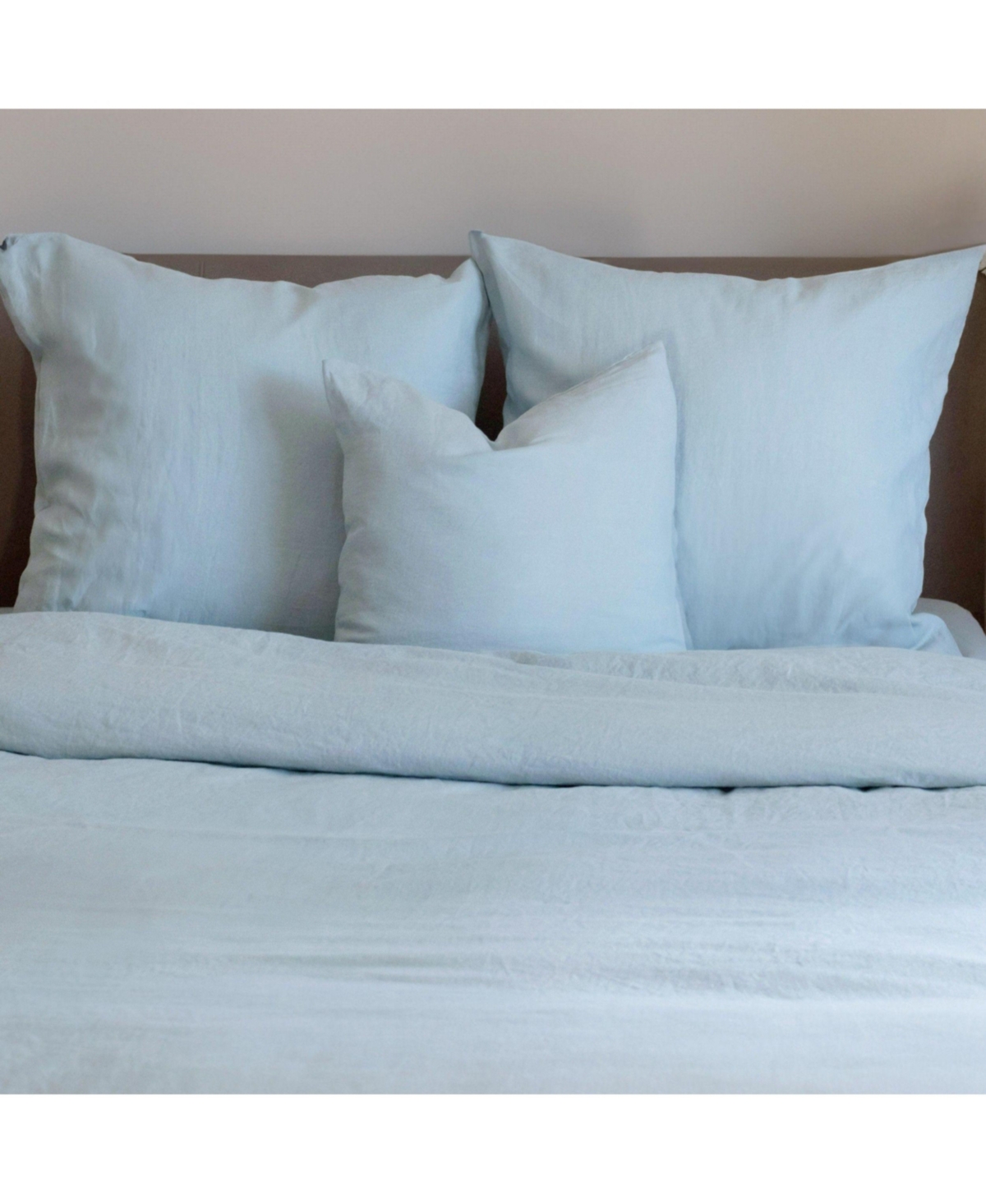 Click here for 100 French Linen Euro Sham - 26" X 26" -... prices