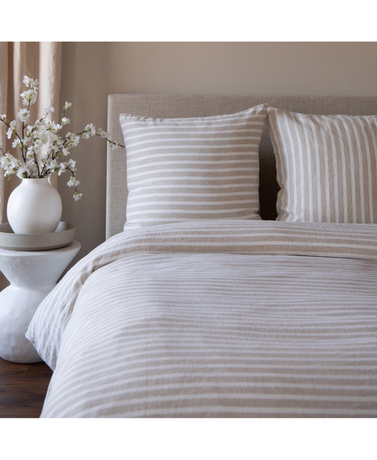 Click here for 100 French Linen Euro Sham - 26" X 26" -... prices