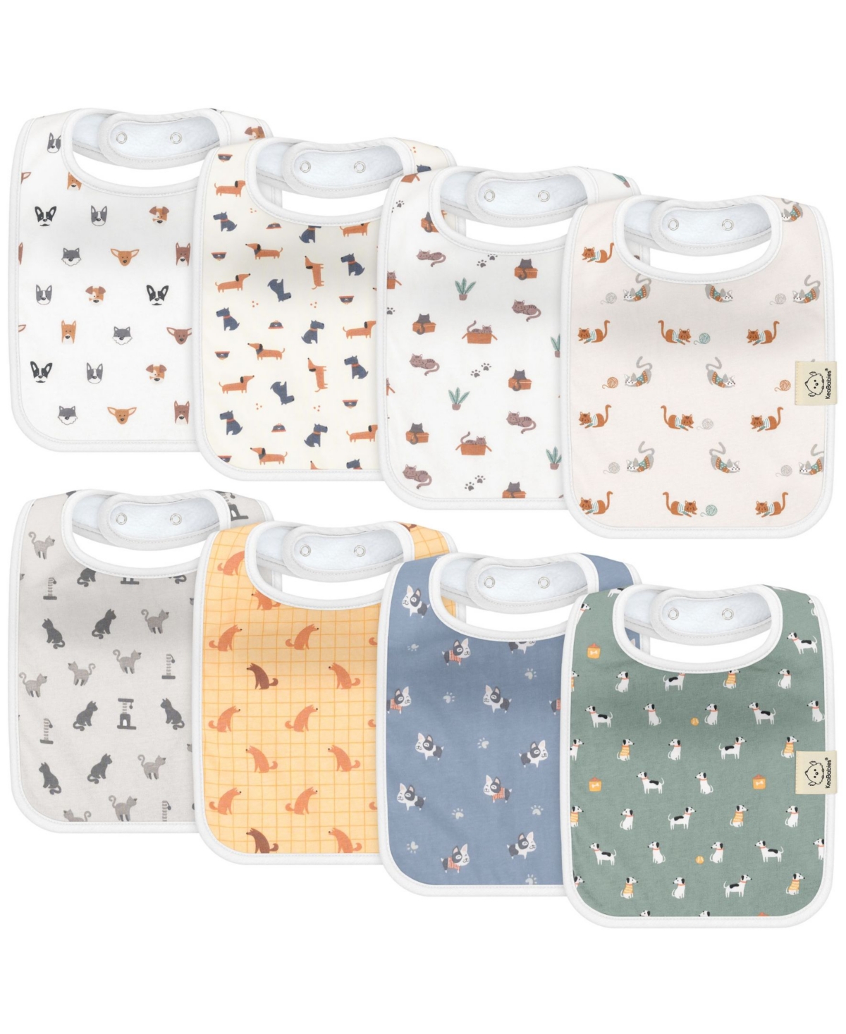 Click here for KeaBabies 8-Pack Coast Baby Bibs for Boy  Girl  Dr... prices
