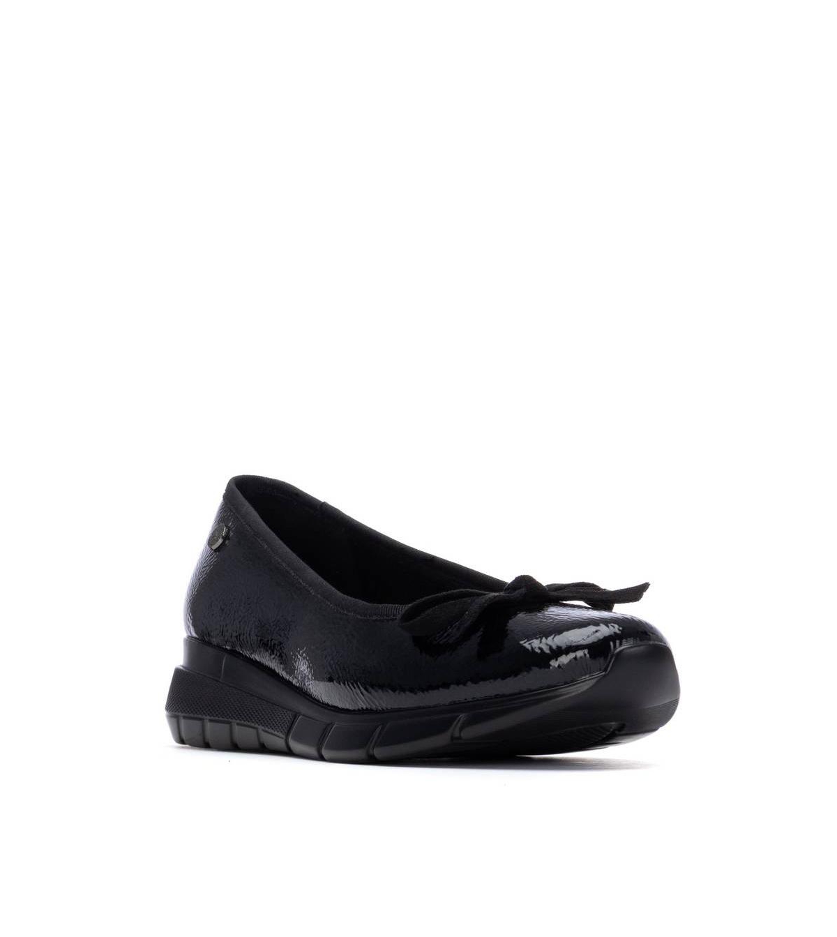 Click here for Xti Womens Patent Leather Ballet Flats - Black prices