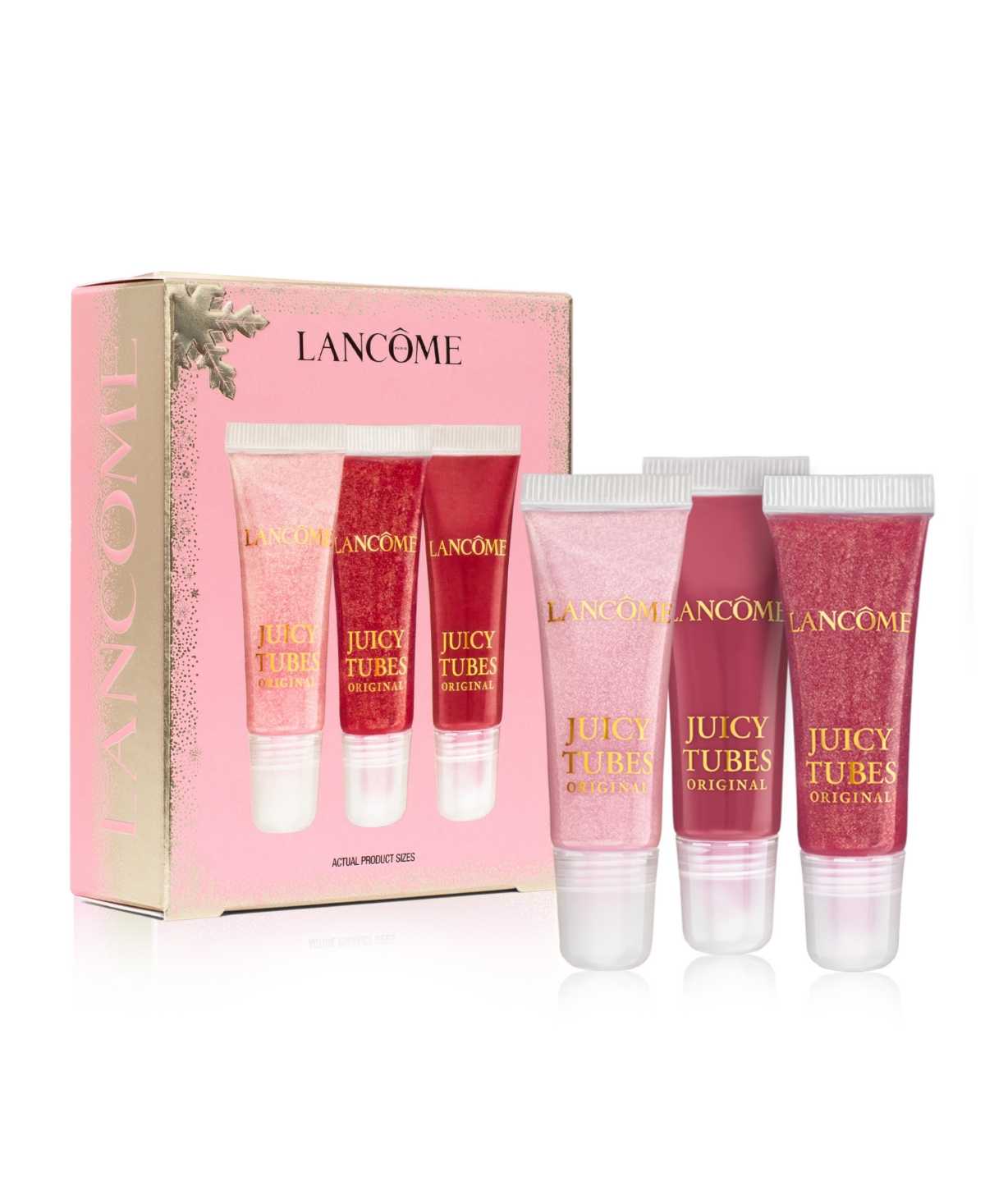 Click here for Lancome 3-Pc. Juicy Tubes Mini Lip Gloss Holiday G... prices