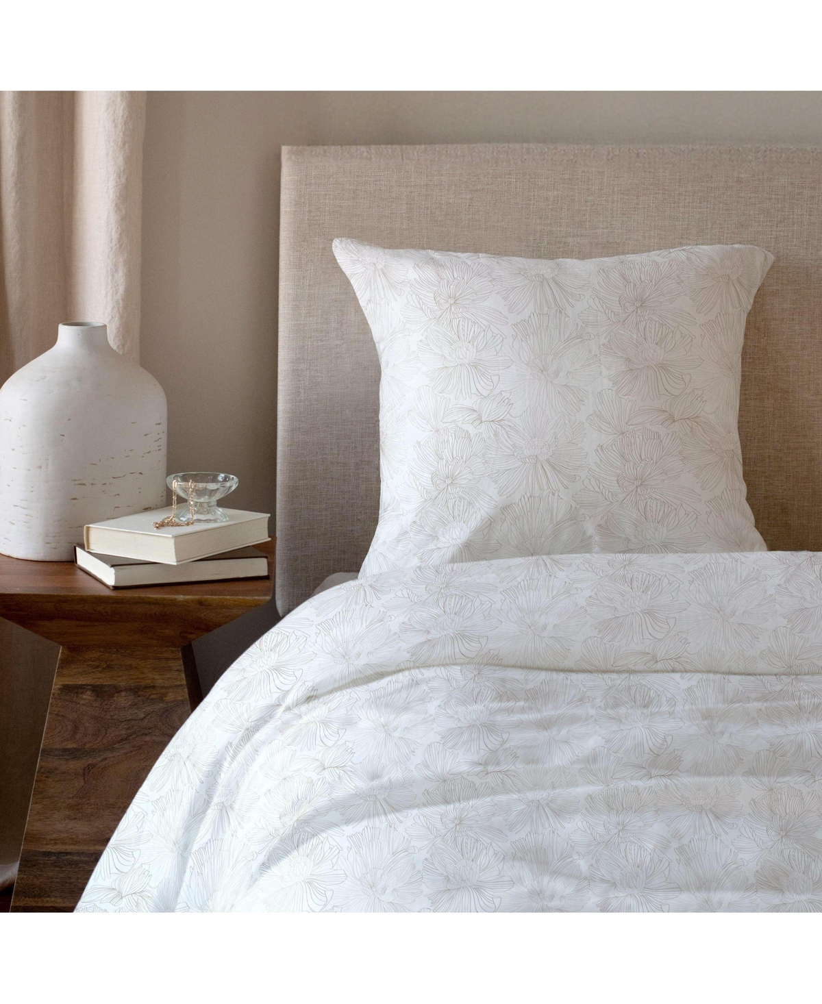 Click here for 100 French Linen Euro Sham - 26" X 26" -... prices