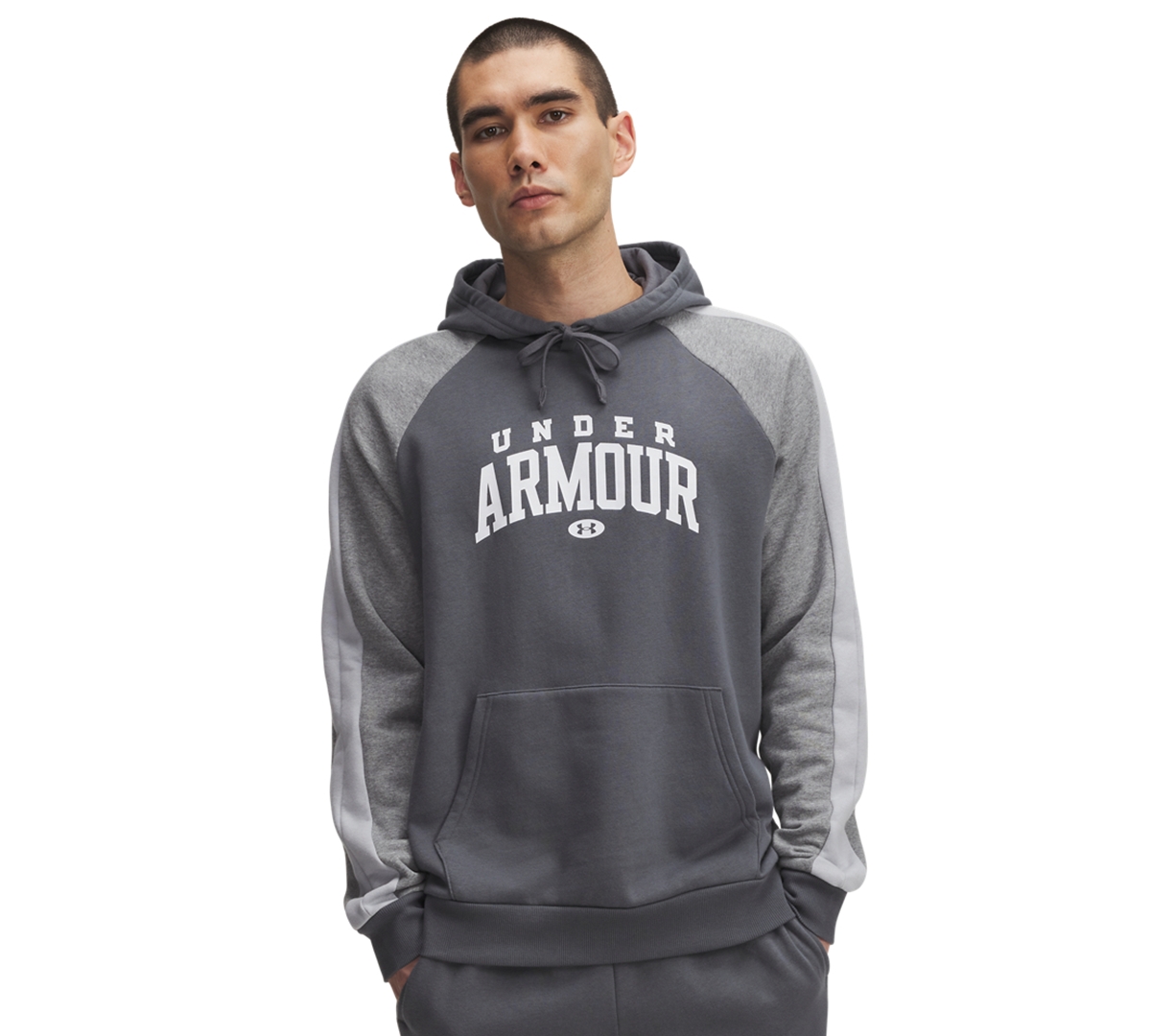 Click here for Under Armour Mens Rival Hooded Sweatshirt - Gray prices
