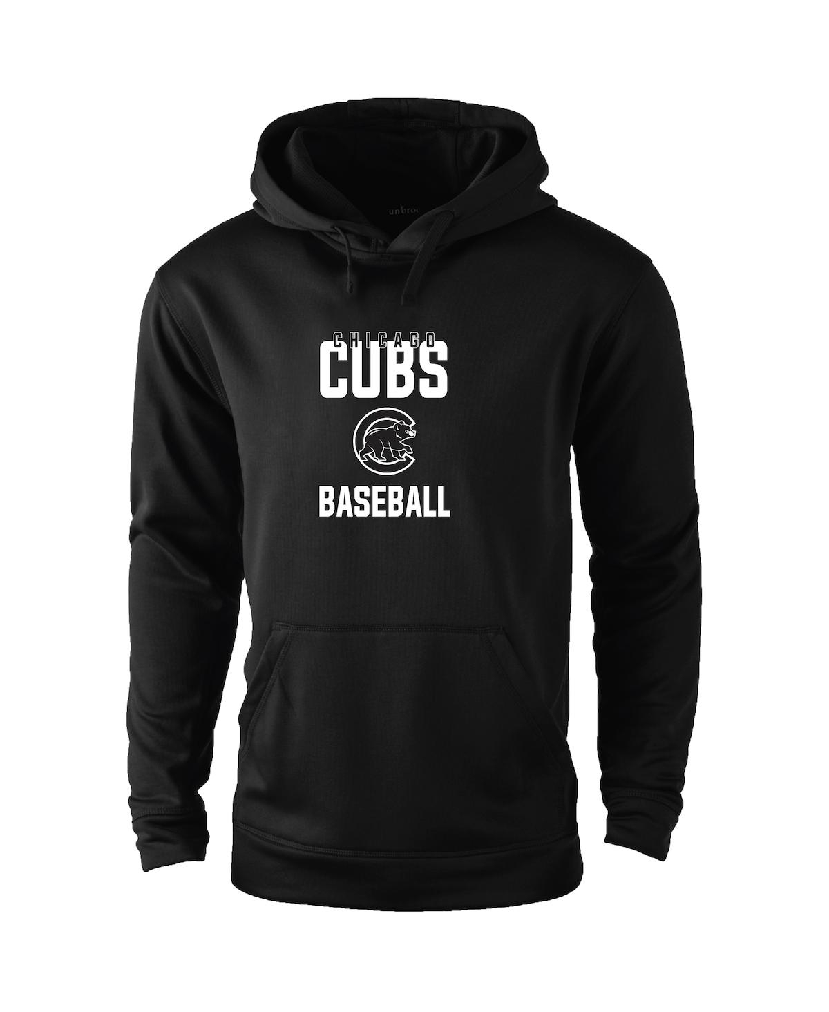 Click here for Mens Black Chicago Cubs Pullover Hoodie - Black prices