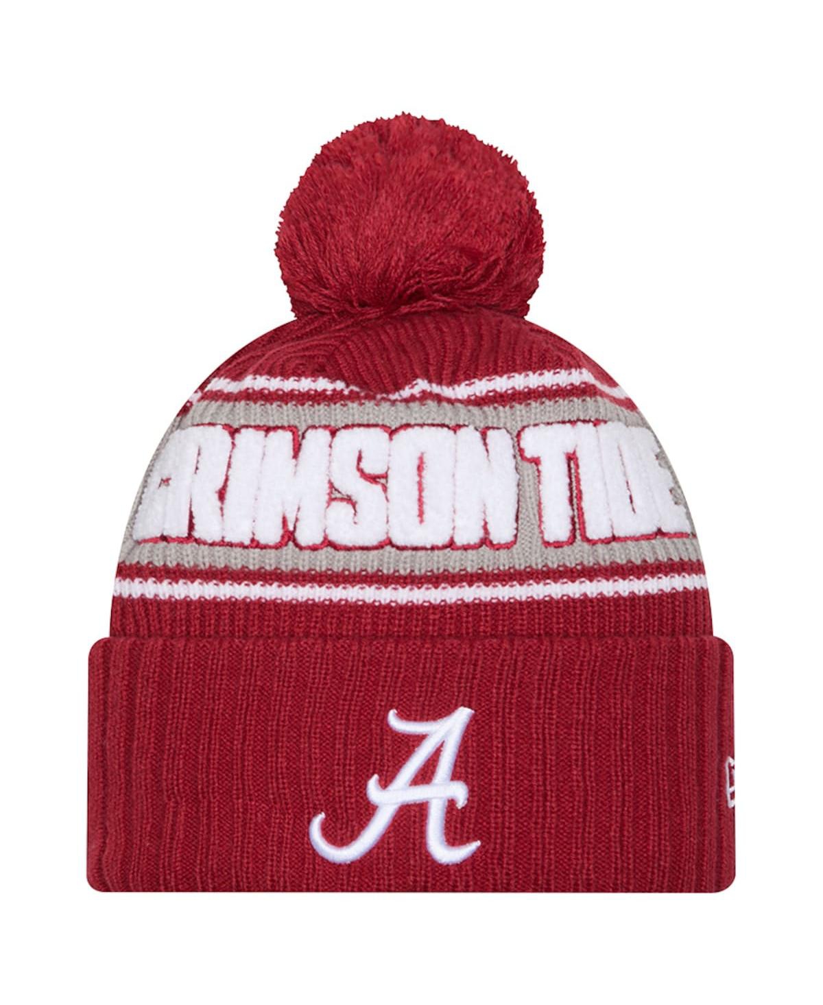 Click here for Mens Crimson Alabama Crimson Tide Bold Cuffed Knit... prices