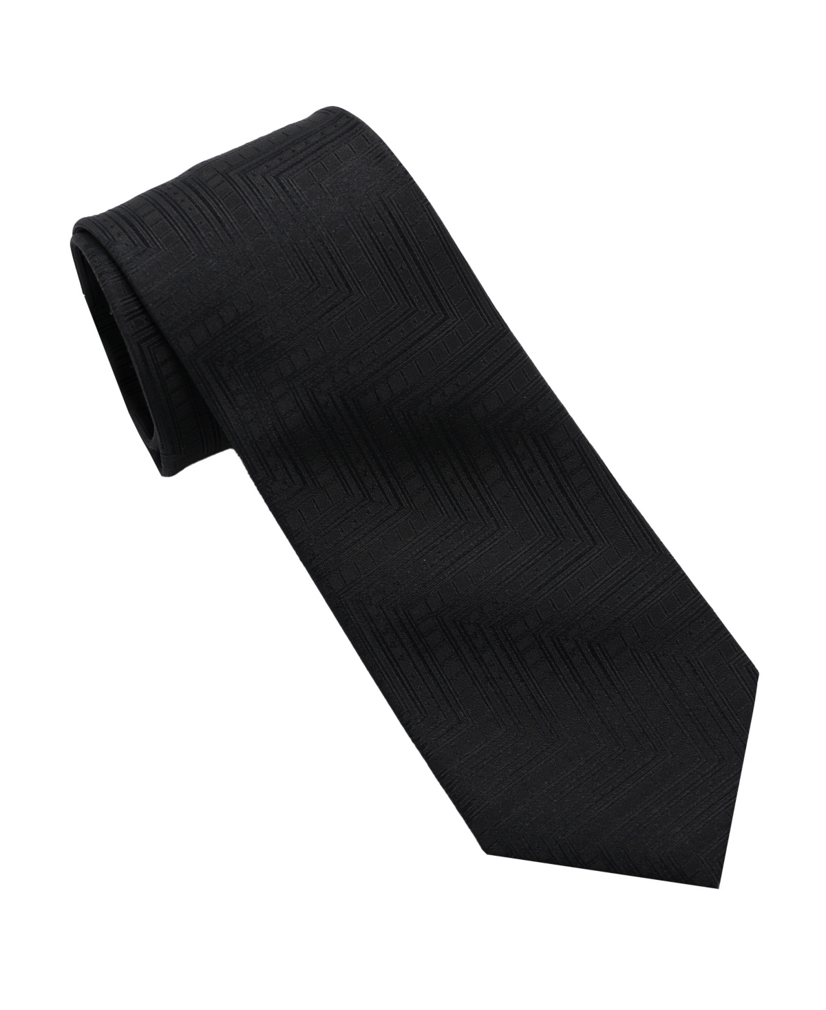 Click here for Dkny Mens Slim Design Tie - Black Chevron prices