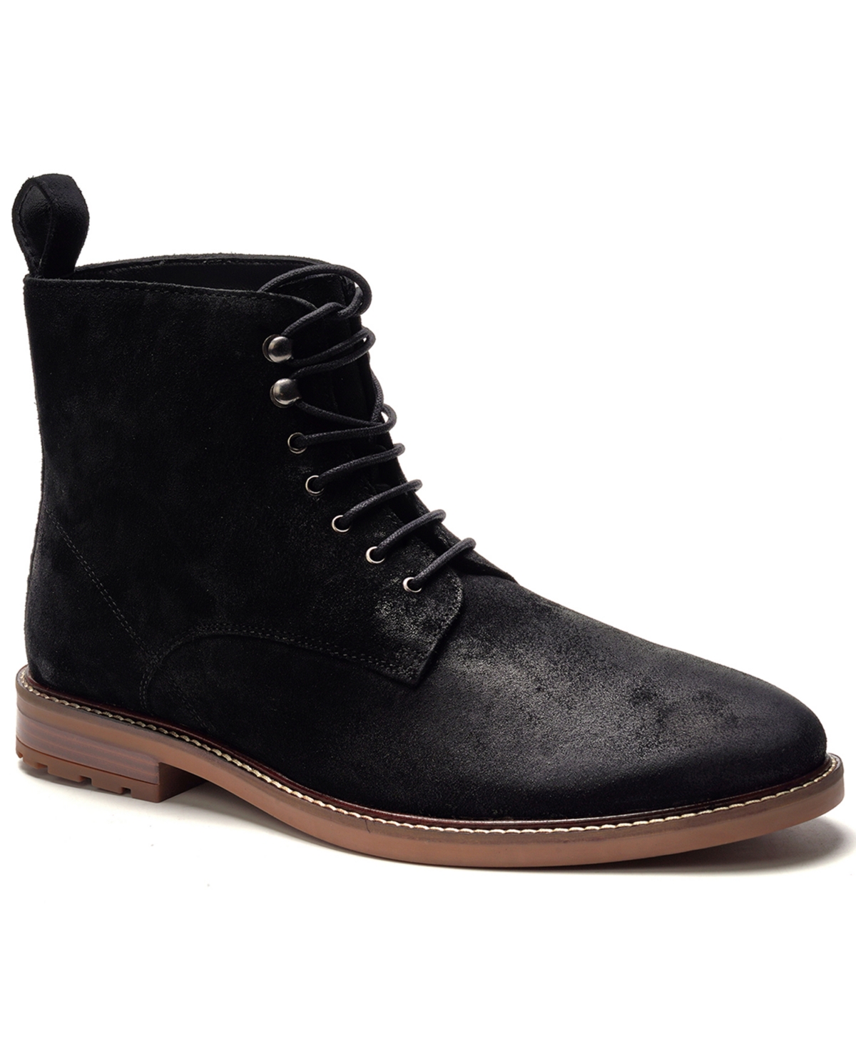 Click here for Anthony Veer Mens Summit Lace-Up Boots - Black prices