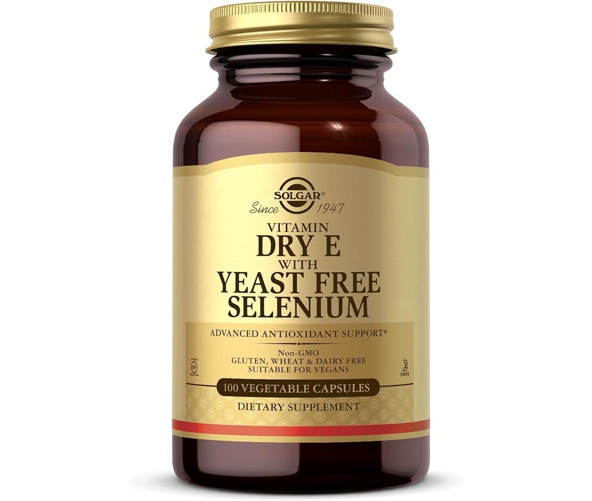Click here for Solgar Dry Vitamin E with Yeast-Free Selenium Vege... prices