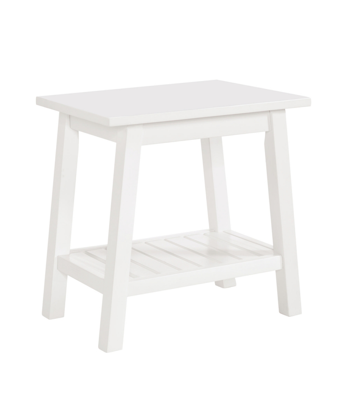 Click here for Alaterre Furniture 18 Wood Dorset Bench Stool - Wh... prices