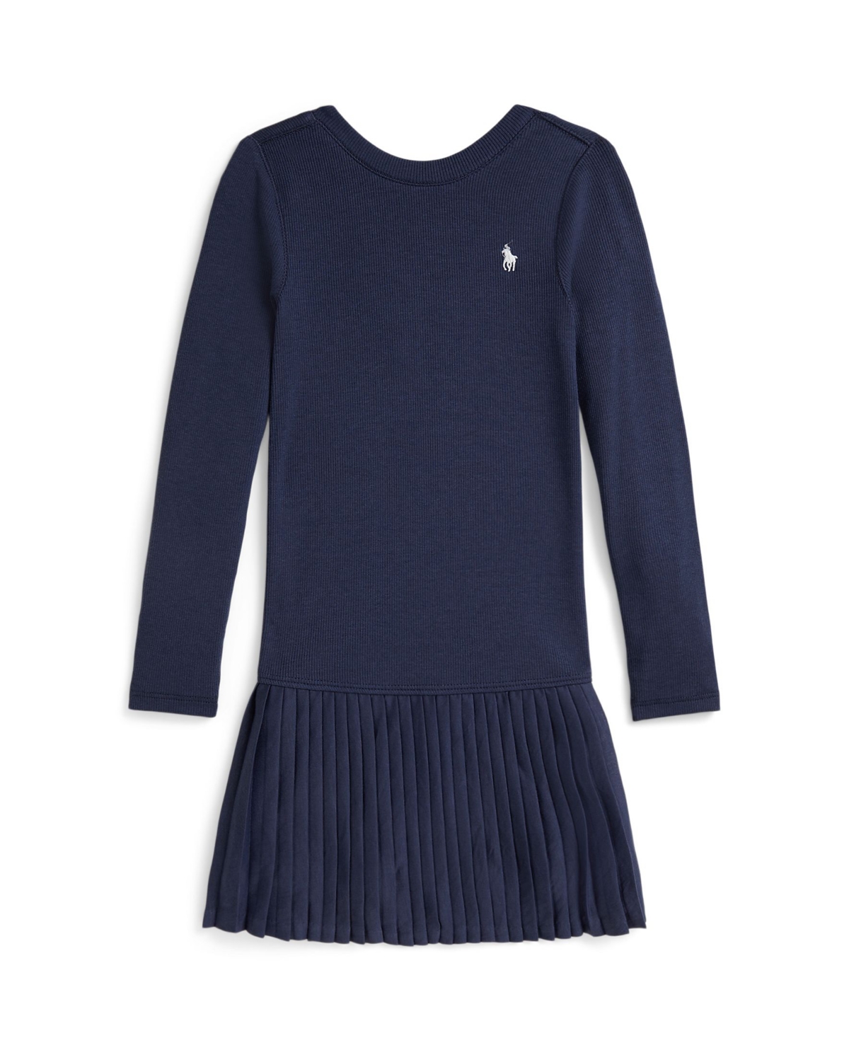 Click here for Polo Ralph Lauren Girls 2T-6X Pleated-Skirt Ribbed... prices