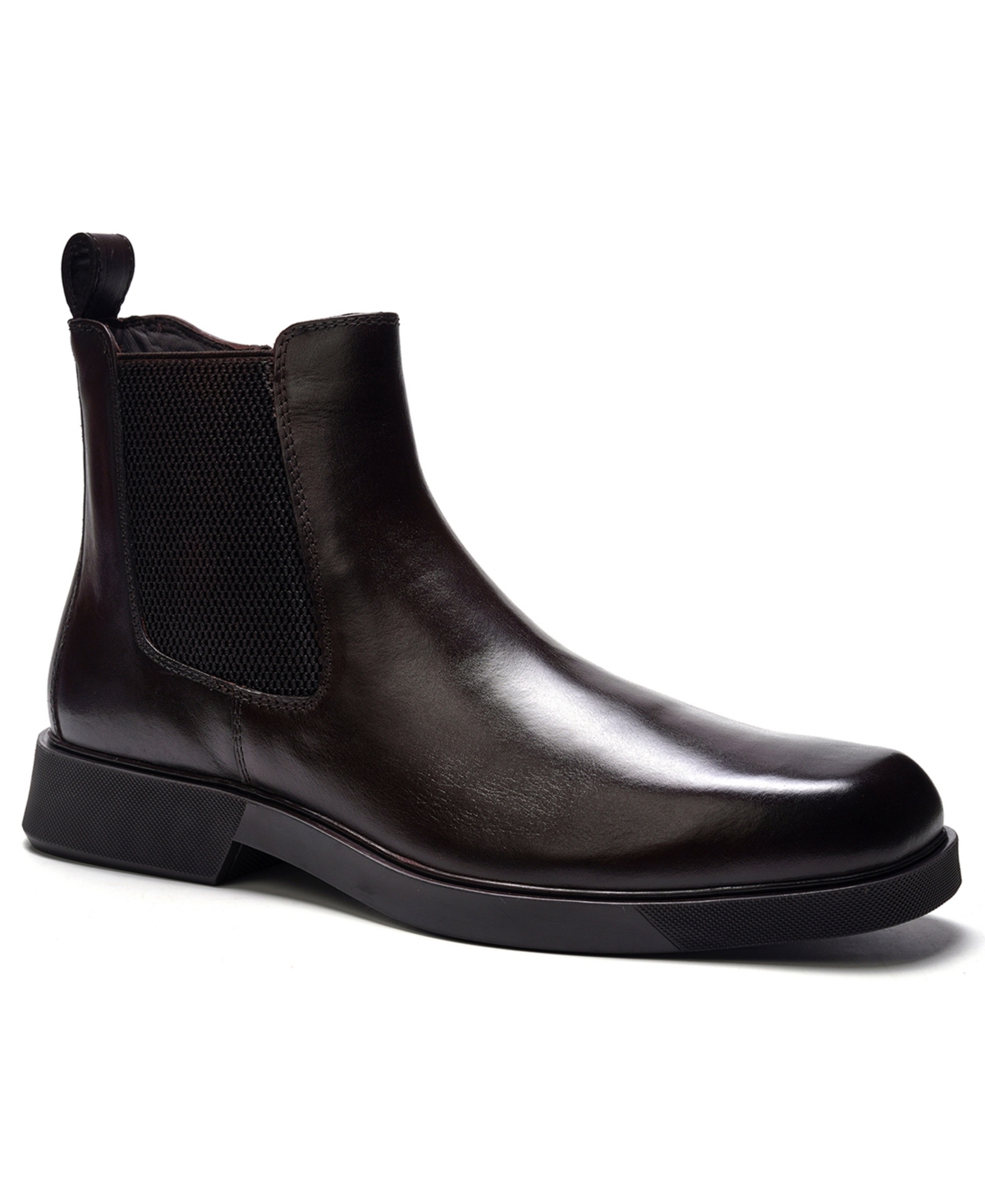 Click here for Anthony Veer Mens Lenox Slip-On Chelsea Boots - Br... prices