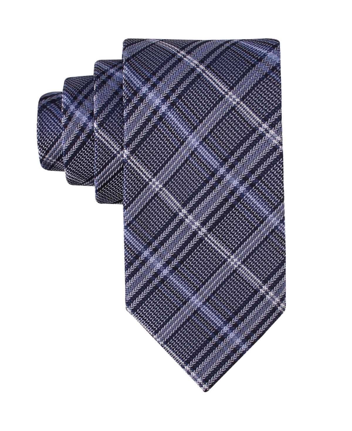 Click here for Tommy Hilfiger Mens Jeffrey Plaid Tie - Navy prices