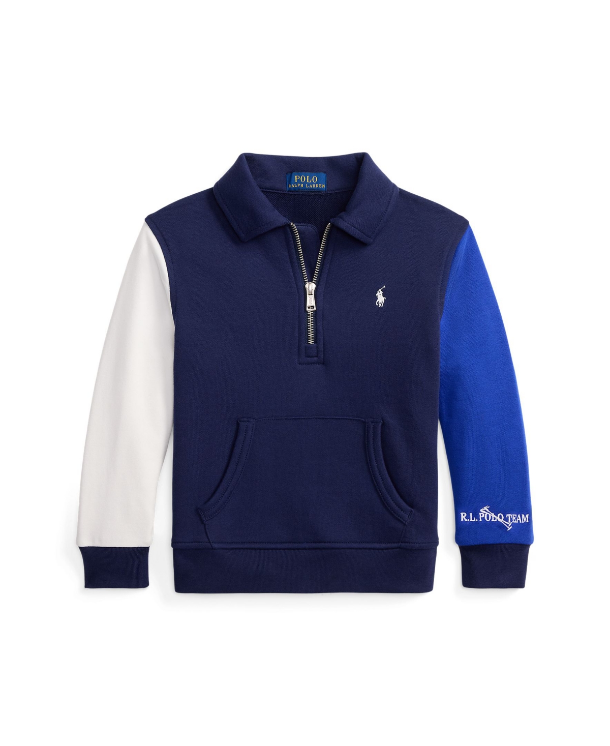 Click here for Polo Ralph Lauren Boys 2-7 Color-Blocked Terry Swe... prices