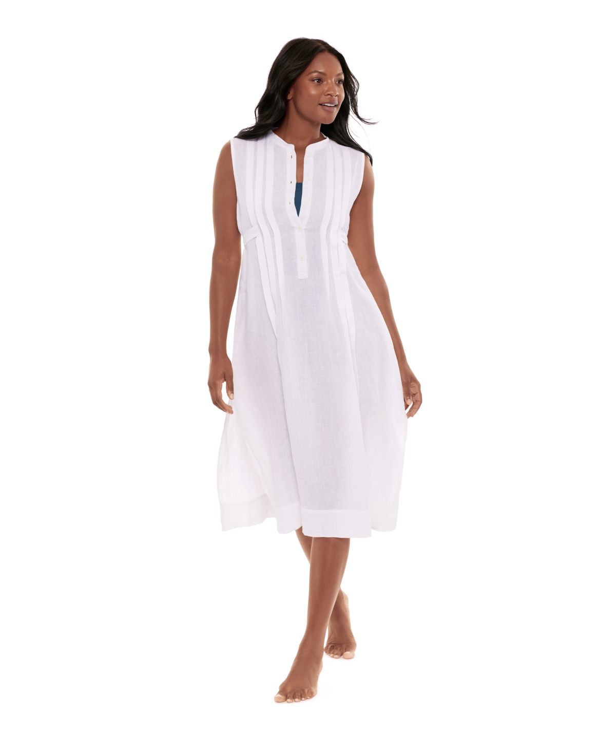 Click here for Miraclesuit Womens Pleated Coverup Beach Dress - W... prices