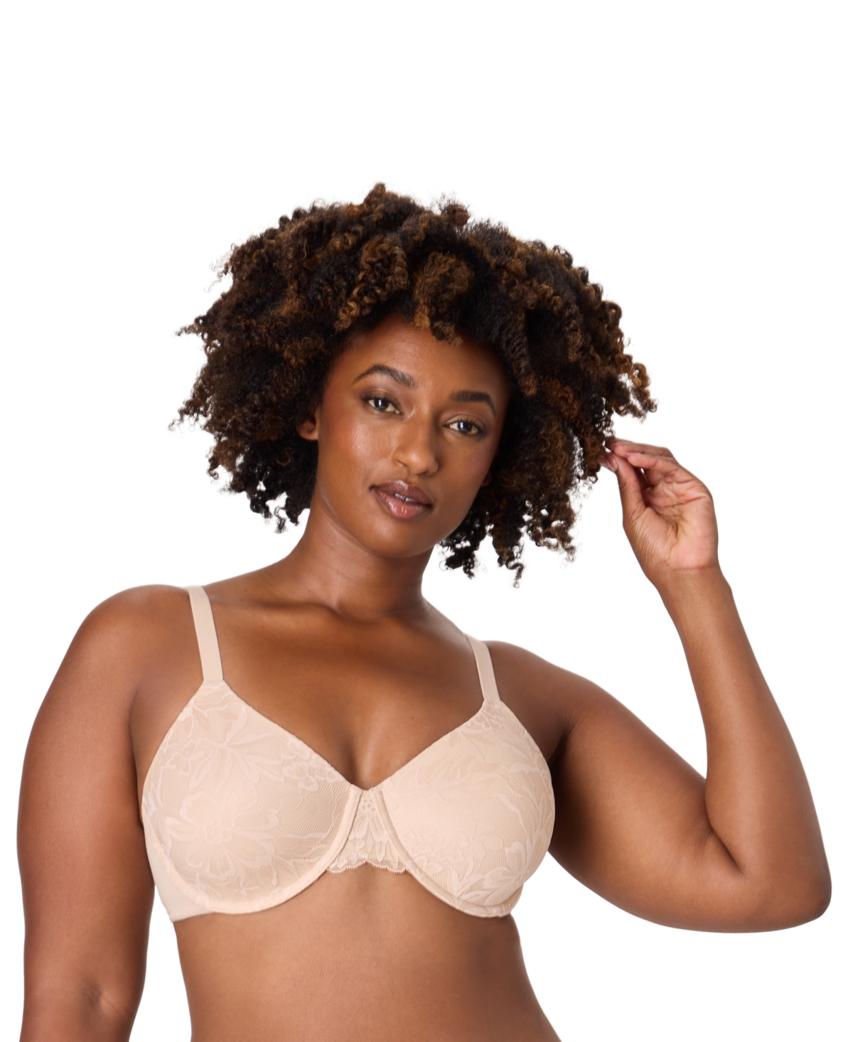 Click here for Bali Plus Size Breathe Medium Underwire Full Cover... prices