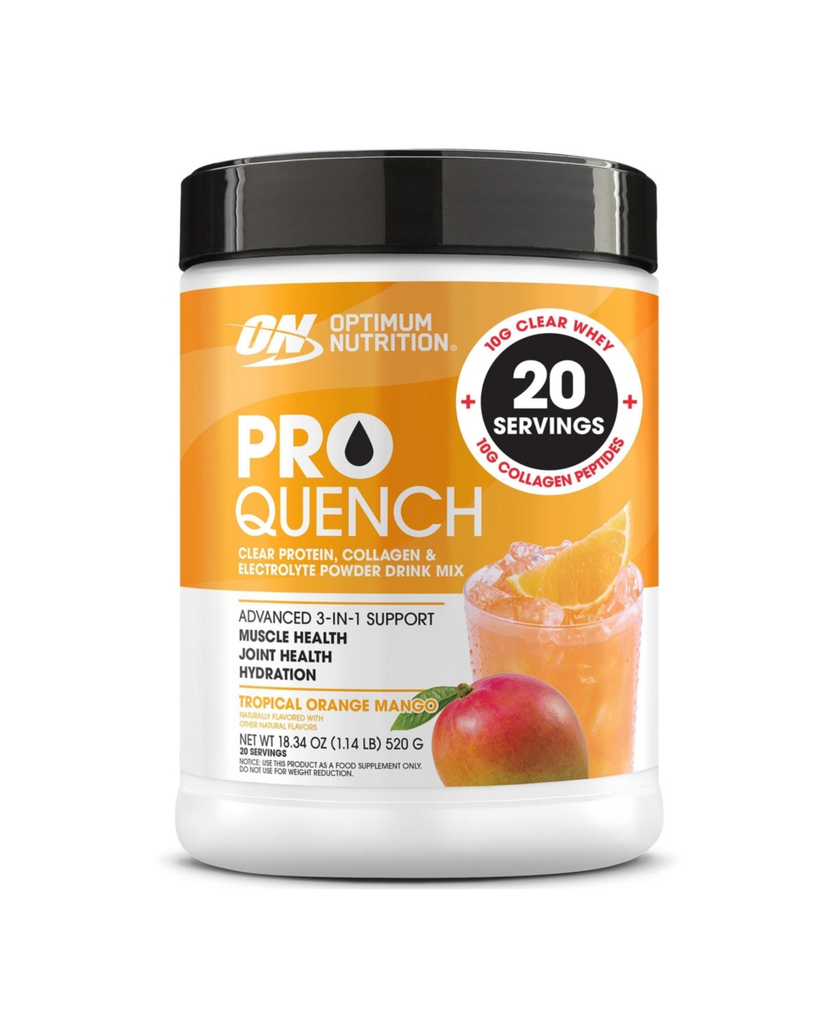 Click here for Optimum Nutrition Pro Quench Whey + Collagen Prote... prices