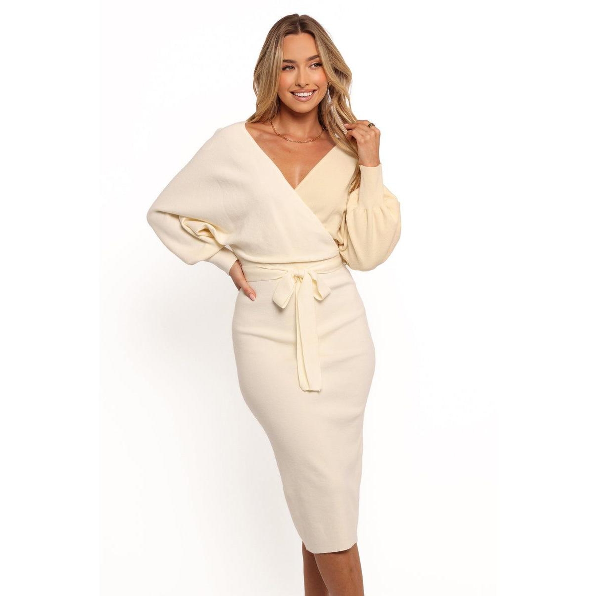 Click here for Petal and Pup Womens Nate Dress - White prices