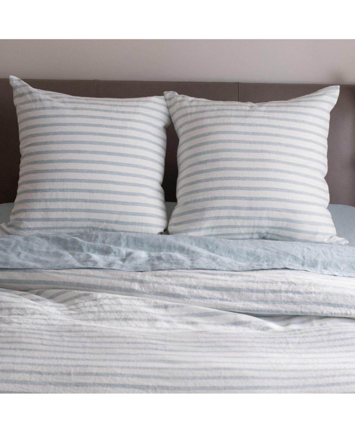 Click here for 100 French Linen Euro Sham - 26" X 26" -... prices