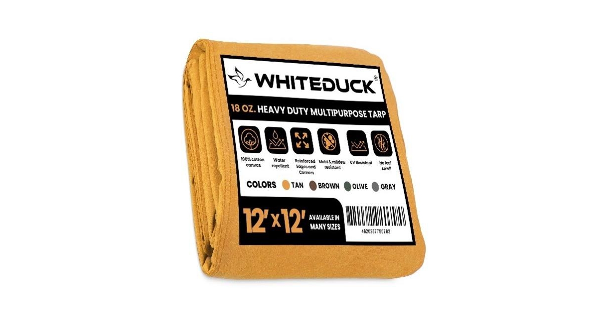 Click here for Whiteduck Outdoors 18 oz. Canvas Tarp 12x12 prices