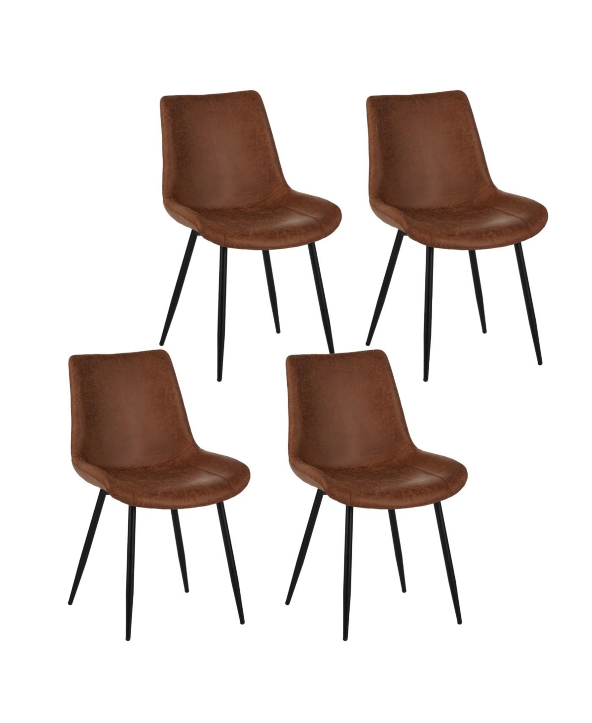 Click here for Streamdale Furniture Modern Faux Leather Dining Ch... prices