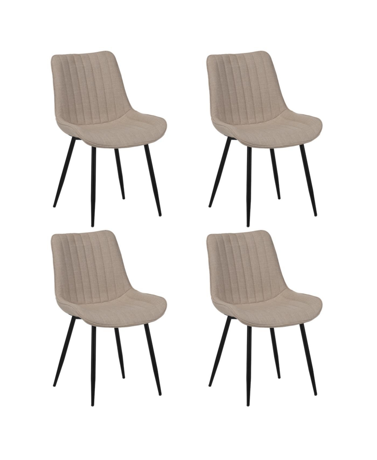 Click here for Streamdale Furniture Dining Chair Set  4 Modern Ch... prices