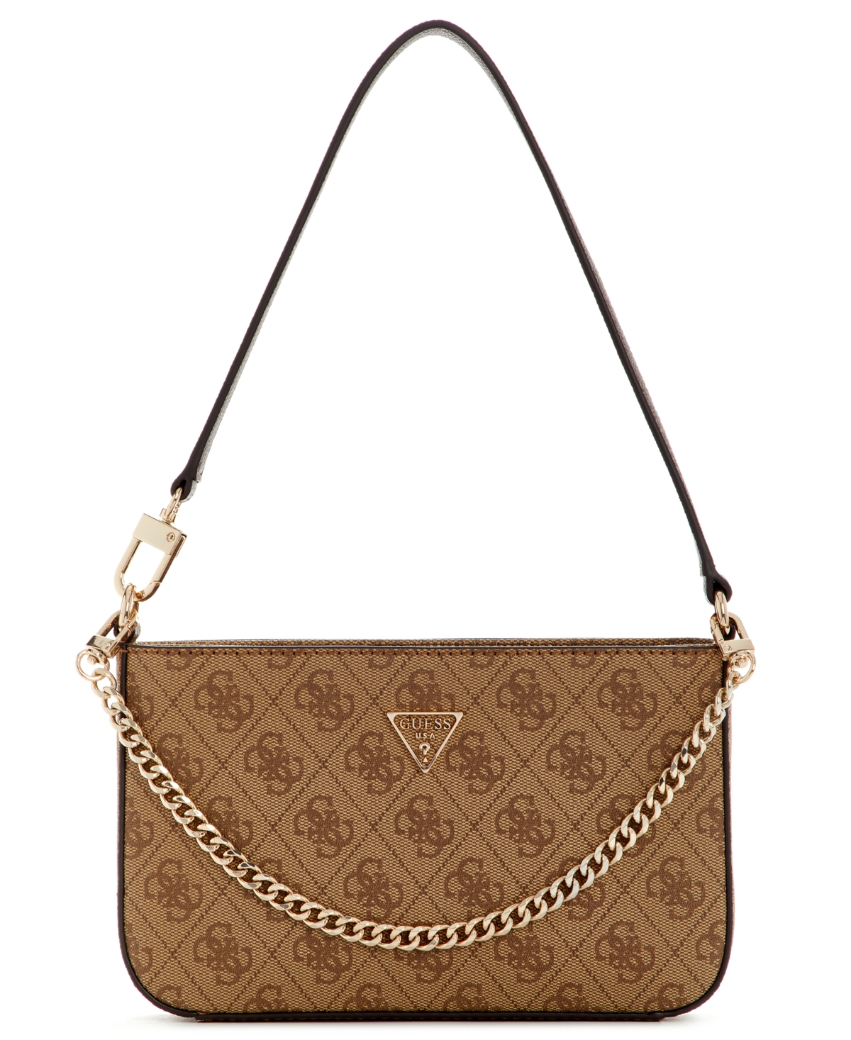 Click here for Guess Noelle Ii Small Top Zip Shoulder Bag - Latte... prices