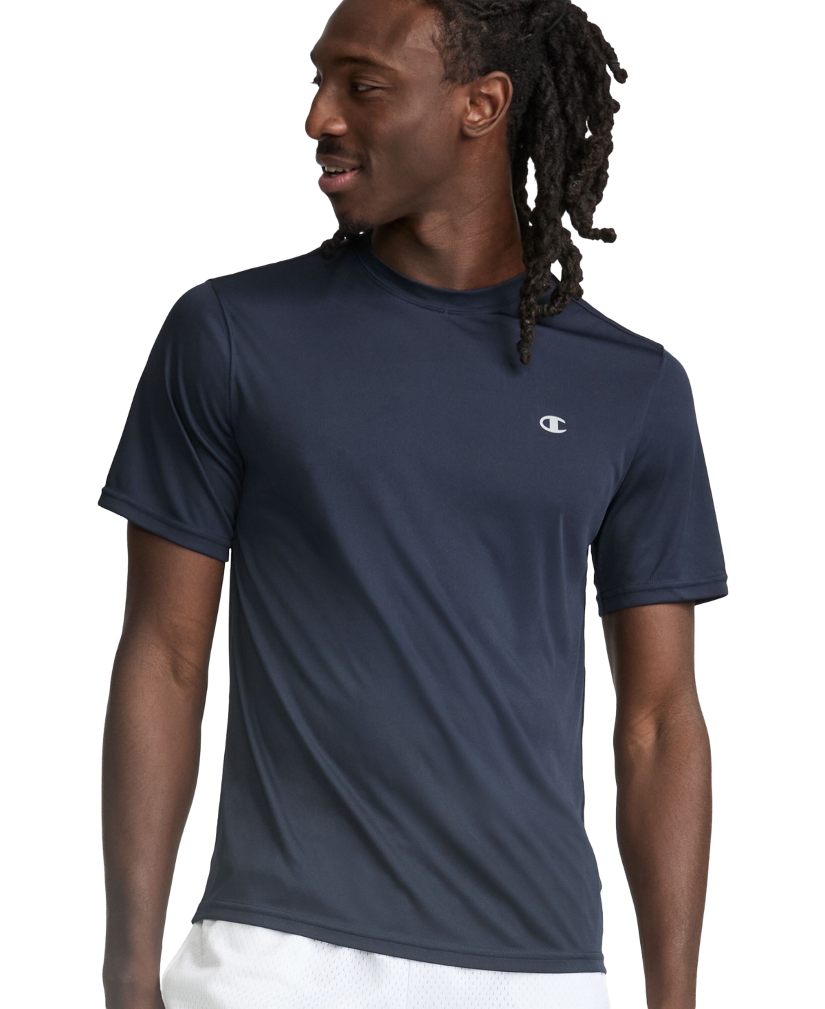 Champion Mens Double Dry T-Shirt - Deep Navy