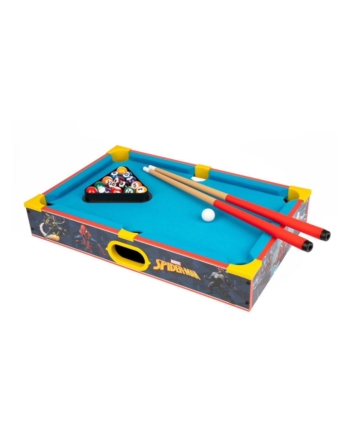 Click here for World Tech Toys Spider-Man Tabletop Pool Table prices