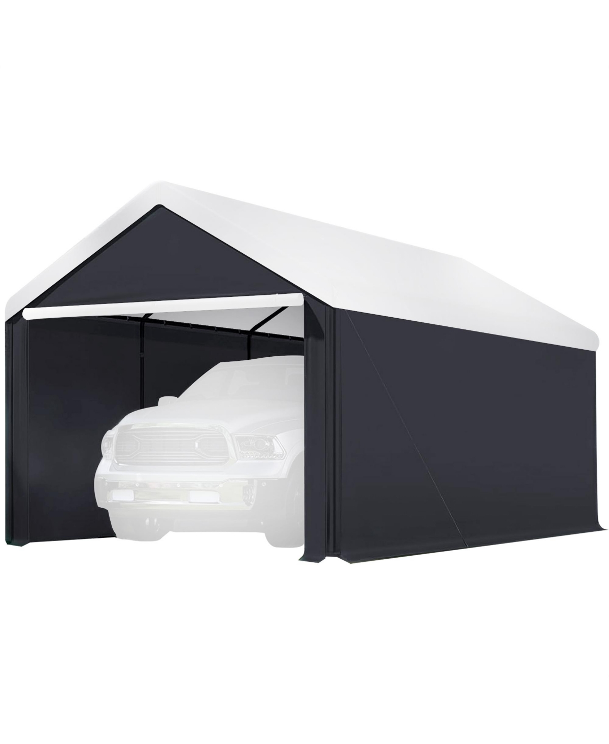 Click here for Caravan Canopy Domain 20x10 Foot Carport Tent Side... prices