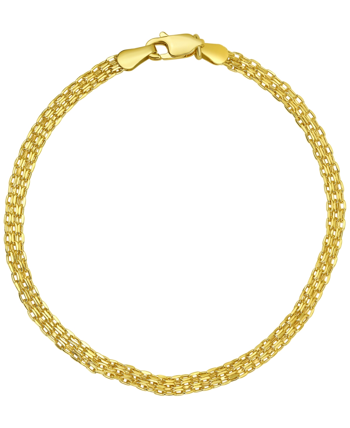 Click here for Macys Bismark Link Bracelet in 18k Yellow Gold - Y... prices