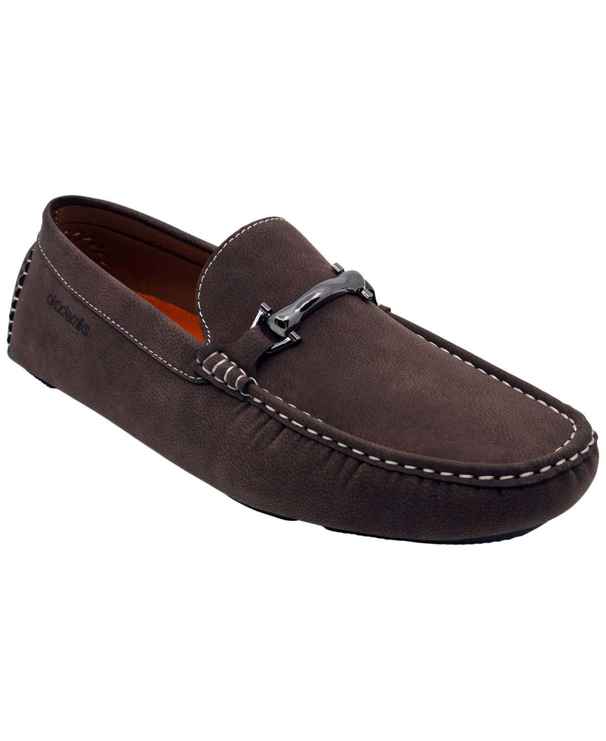 Click here for Akademiks Mens Weston Slip On Buckle Loafers - Bro... prices