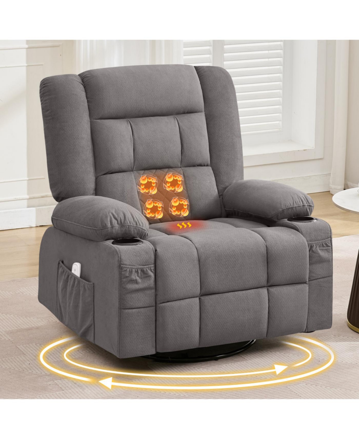 Click here for Streamdale Kneading Massage Rocker Recliner Chair... prices