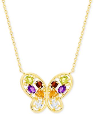 Victoria Townsend Multi-Gemstone (1-1/2 ct. t.w.) and Diamond Accent ...