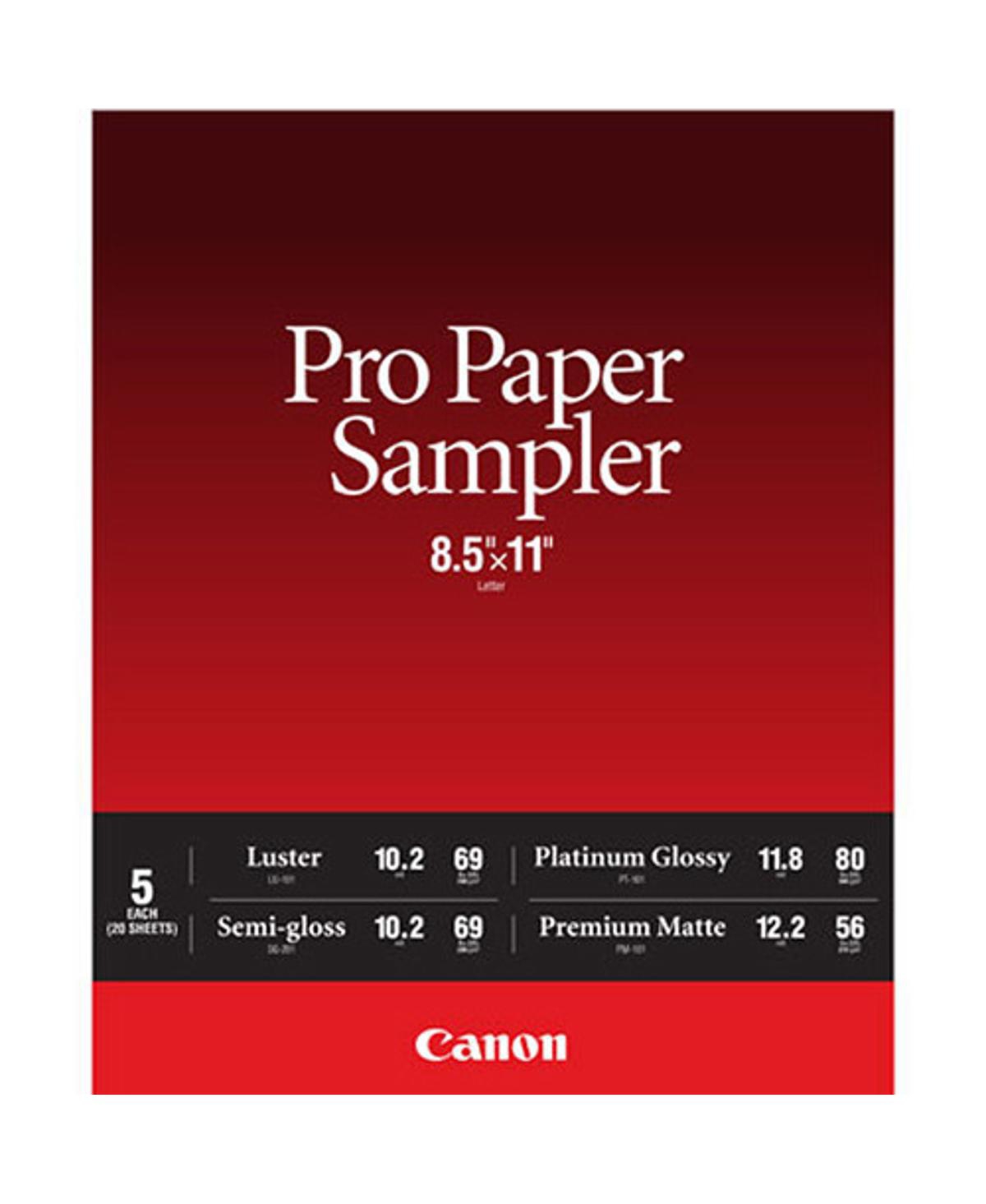 Click here for Canon Canon Pro Paper Samples Pack 8657B012 prices