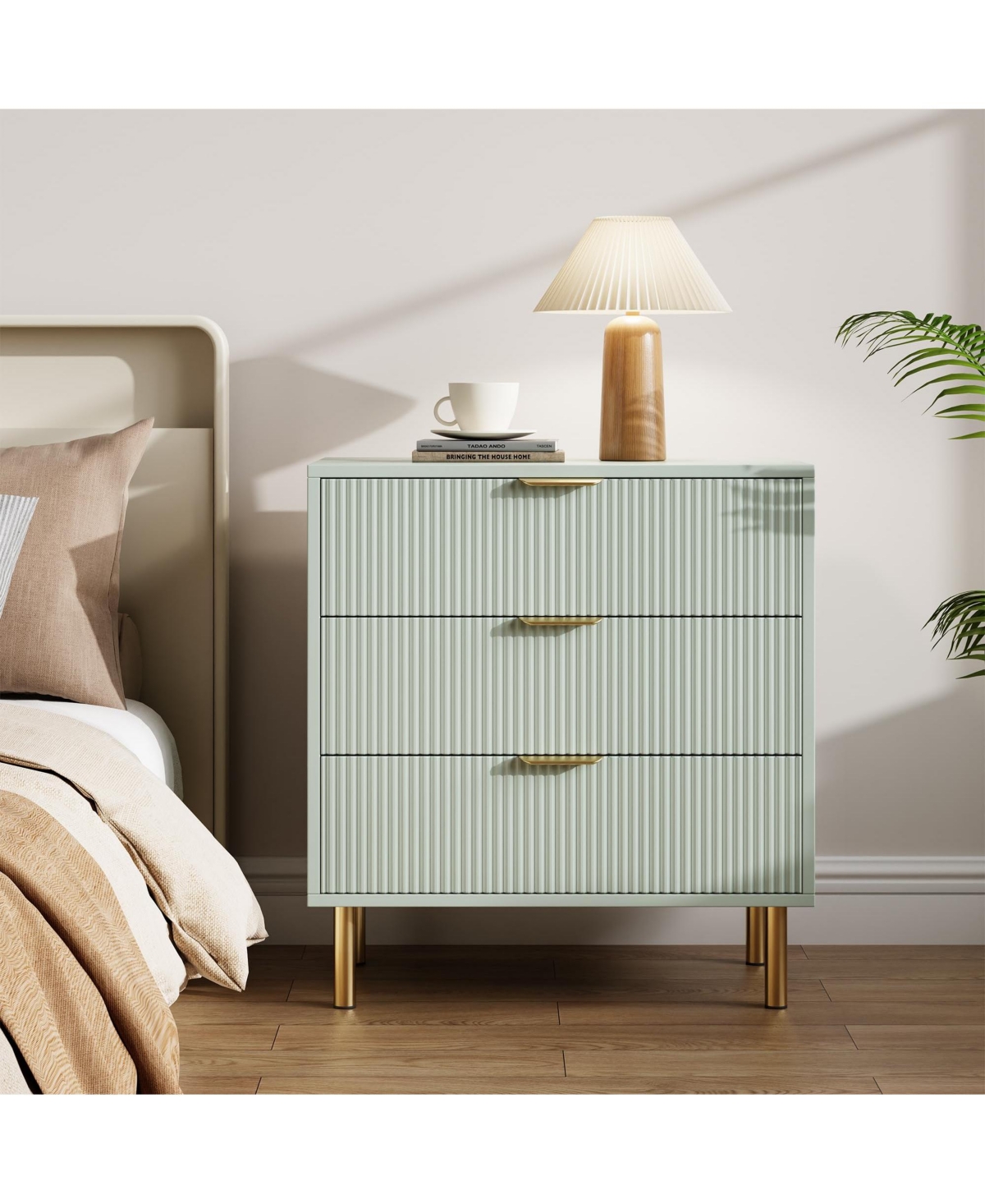 Click here for Gaomon 3 Drawer Dresser for Bedroom  Large Nightst... prices