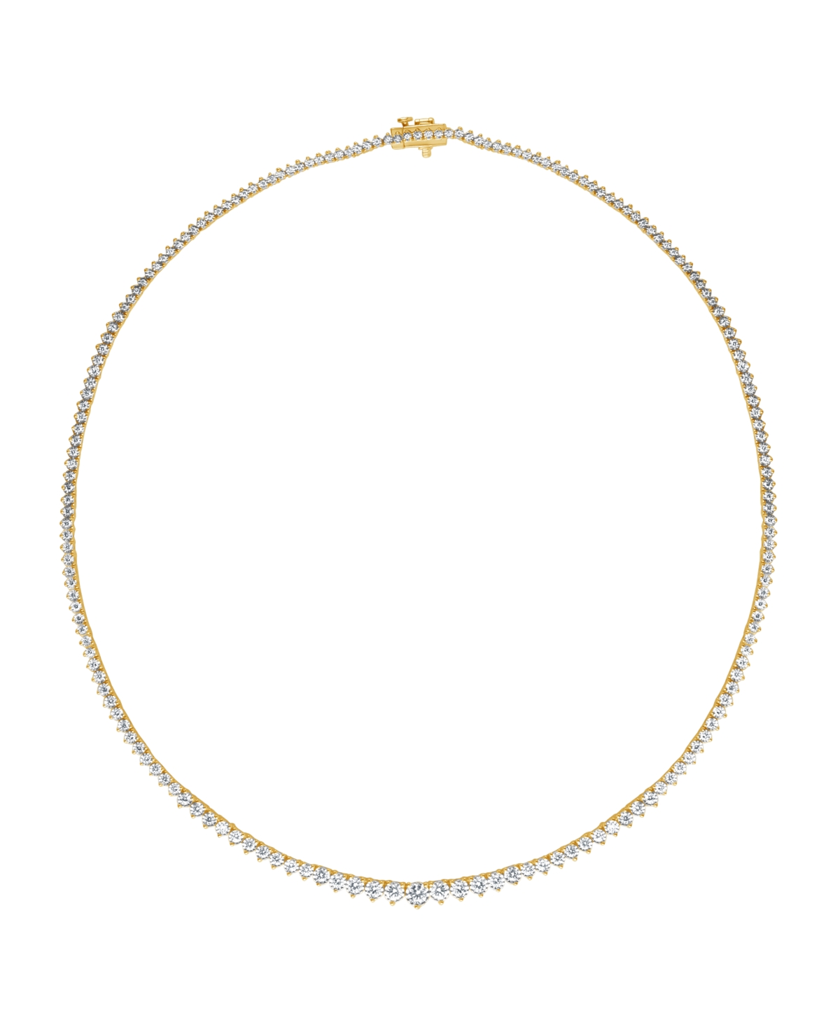 Click here for Macys Diamond (3 ct. t.w.) Necklace in Sterling Si... prices