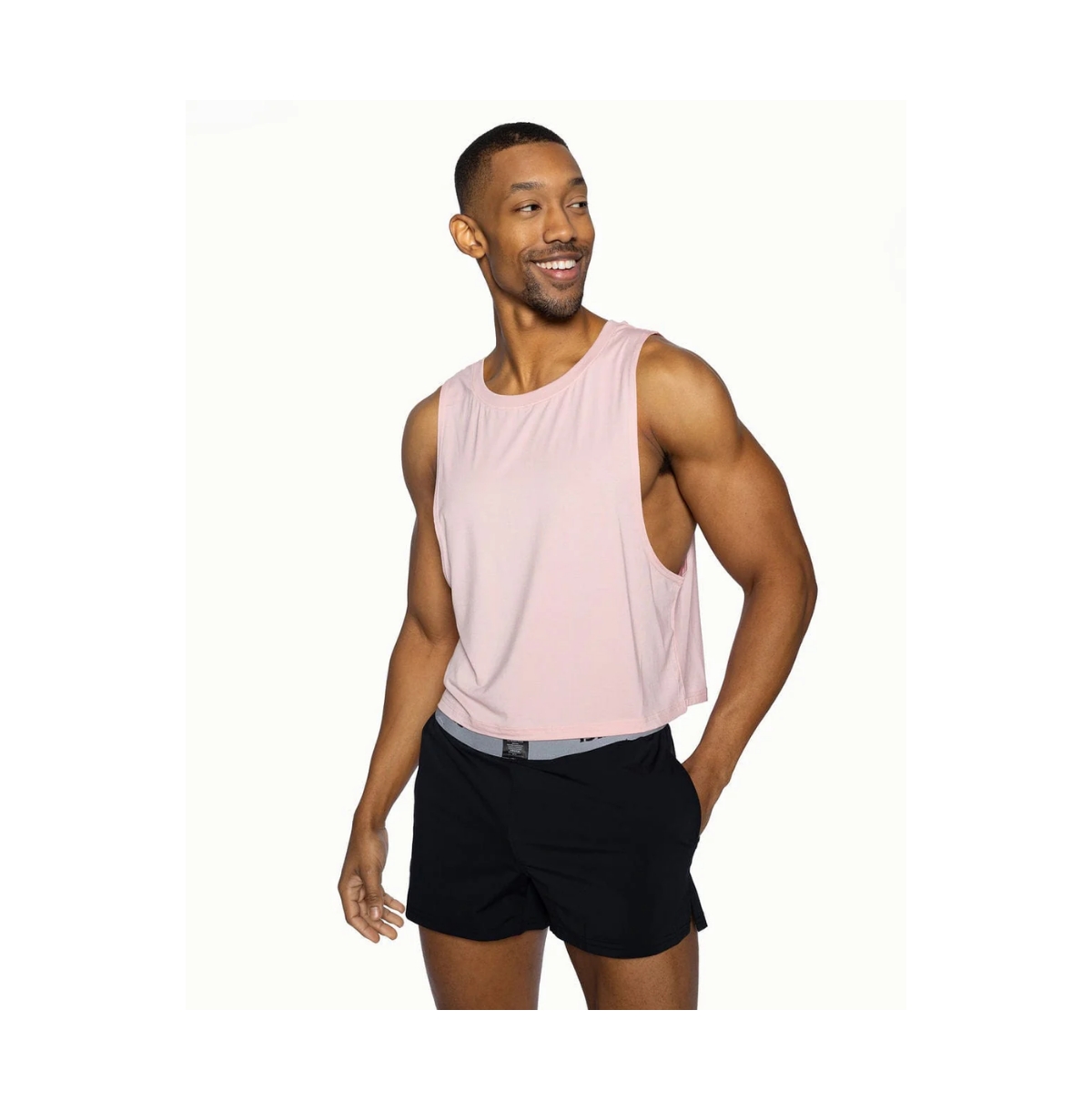 Click here for Bike Athletic Mens Crop Pride Tank - Light/Pastel... prices
