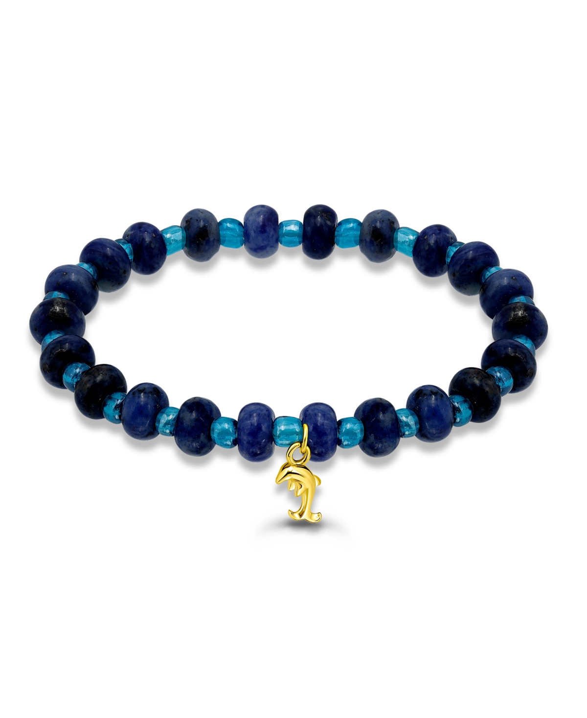 Click here for Macys Sodalite Rondelle Beads and Dolphin Drop Bea... prices