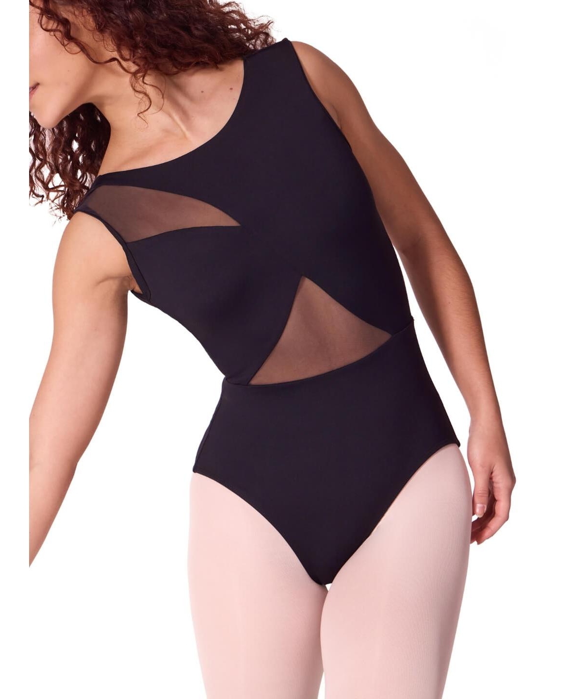 Click here for Capezio Womens Soft Elegance Asymmetrical Boat Nec... prices