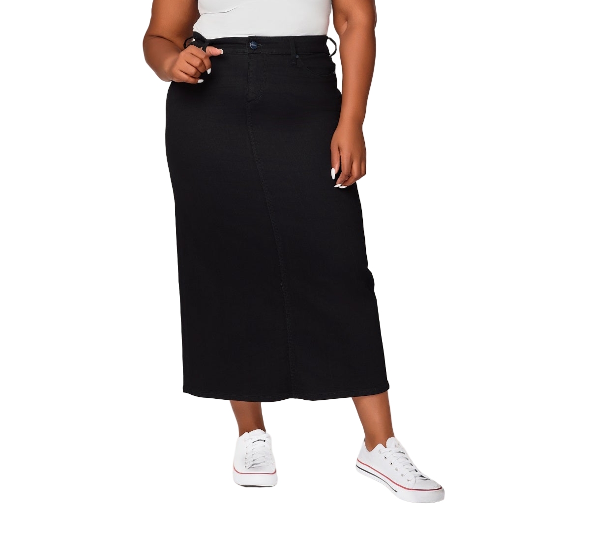 Click here for Slink Jeans Womens Denim Maxi Skirt in 37"len... prices