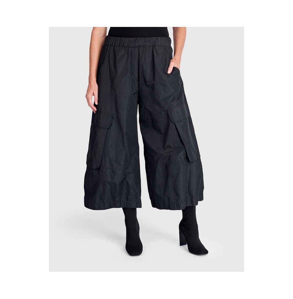 Click here for Alembika Womens Wide Cargo Pants - Black prices